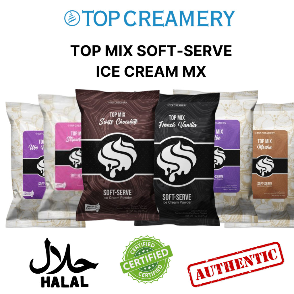 TOP Creamery Top Mix Soft-Serve Ice Cream Powder Mix (AVAILABLE IN ...