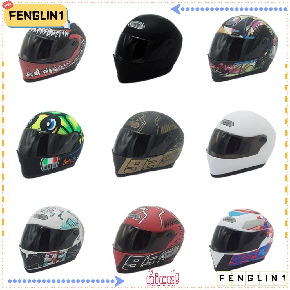 FENGLIN Small Pet Motorcycle Helmet, Cool Backseat Decoration Cat Dog ...