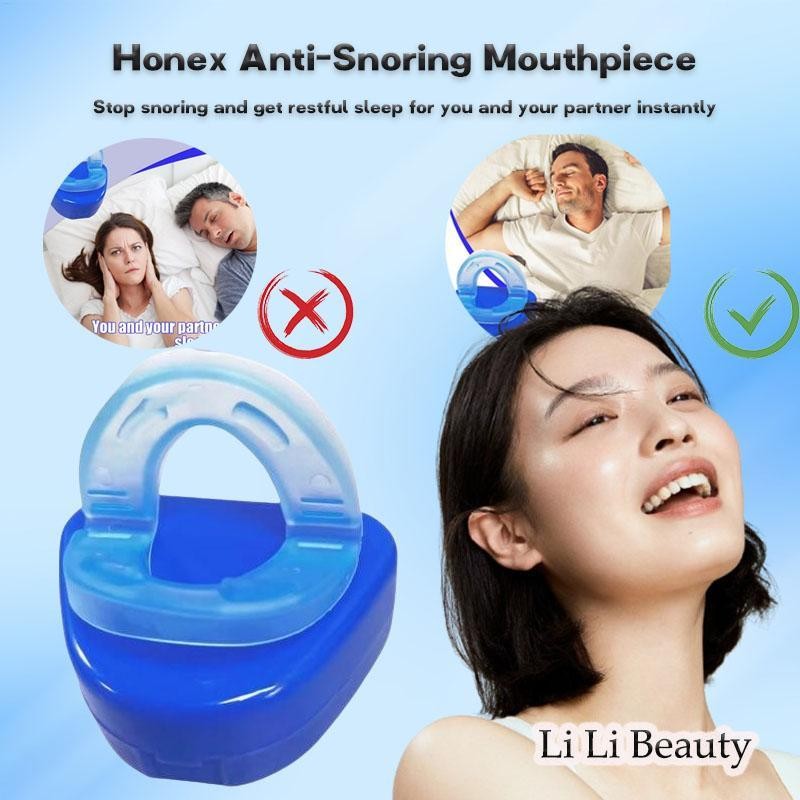 Honex Anti-Snoring Mouthpiece Snore Reducing Mouthpiece Effective ...