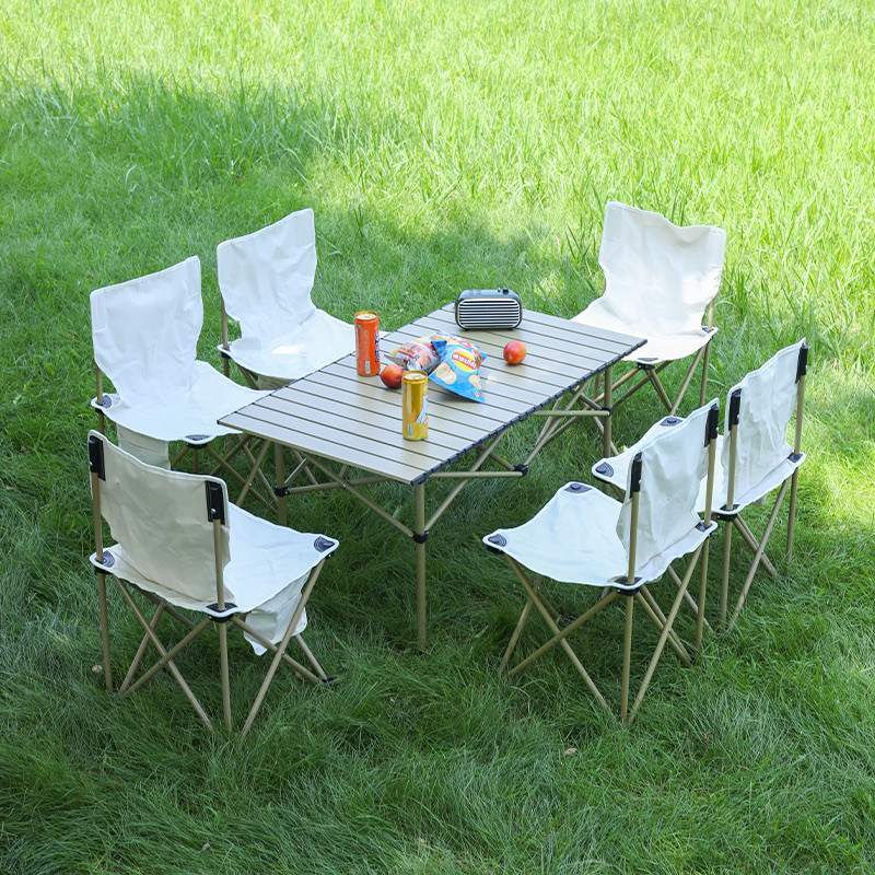 Q-6/Outdoor Folding Tables and Chairs Portable Car round Picnic Table ...
