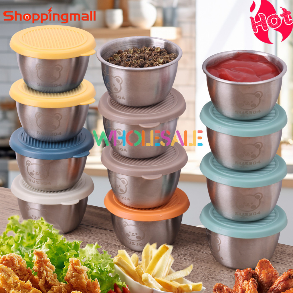 [Wholesale Price] Reusable Stainless Steel Small Sauce Cup With Sealed ...