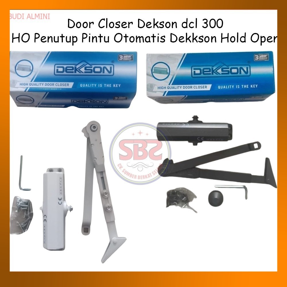 Door closer DKS HO Brown Door closer DCL 300 HO Hold Open Dekkson ...