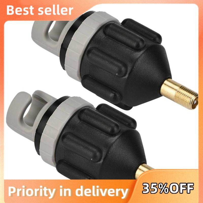 2Pcs Inflatable Boat Pump Adapter Inflating Boat Valve Adapter Air ...