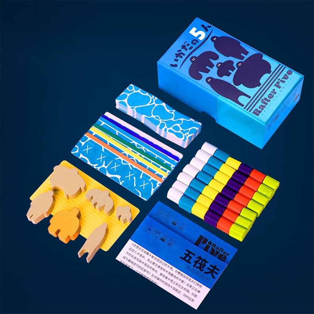 Oink Games Rafter Five - Dexterity Party Game Fast-Paced Fun Board Game ...