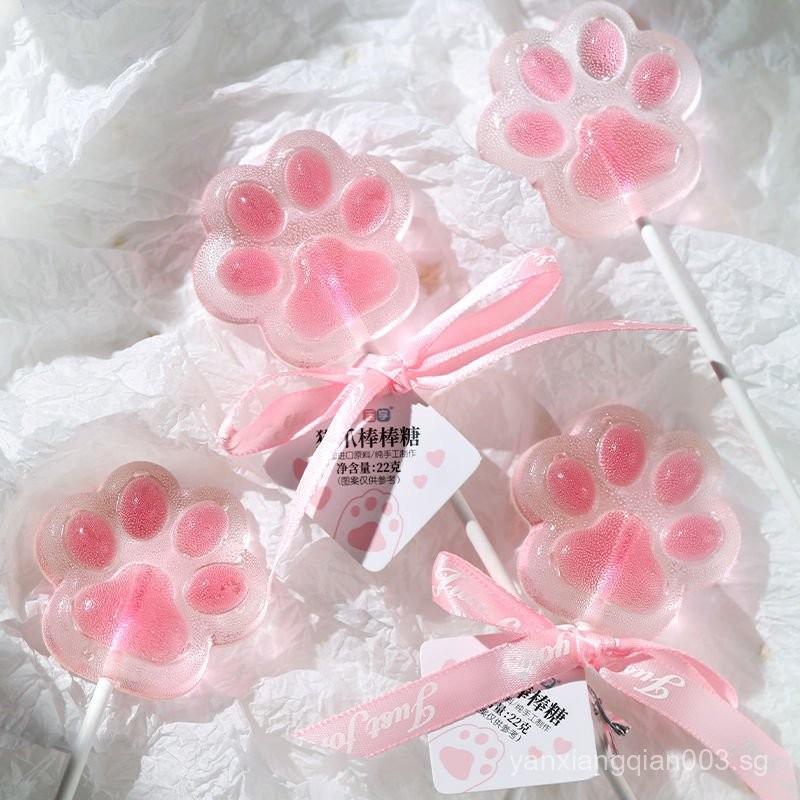 Shopee Official New Cat's Paw Peach Blossom Shape Gradient Color ...