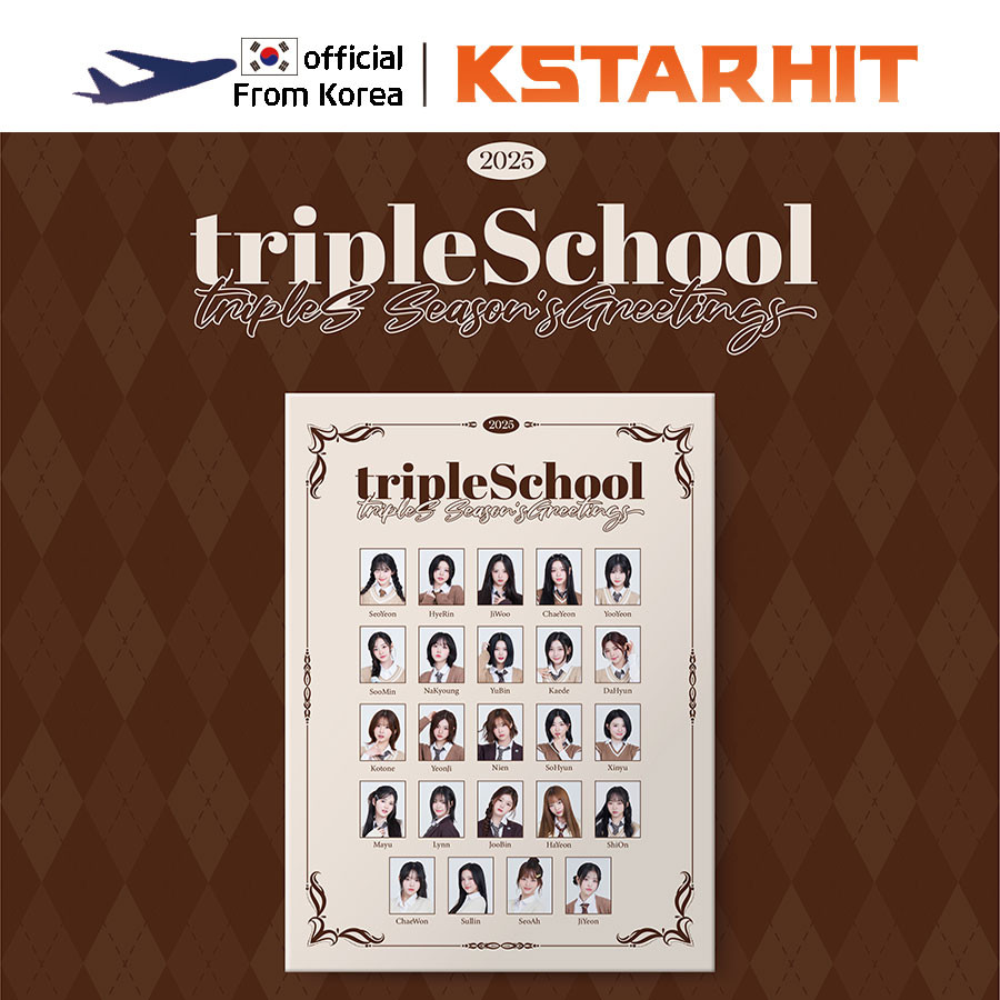(+POB) tripleS - 2025 SEASON'S GREETINGS [tripleSchool] | Shopee Singapore