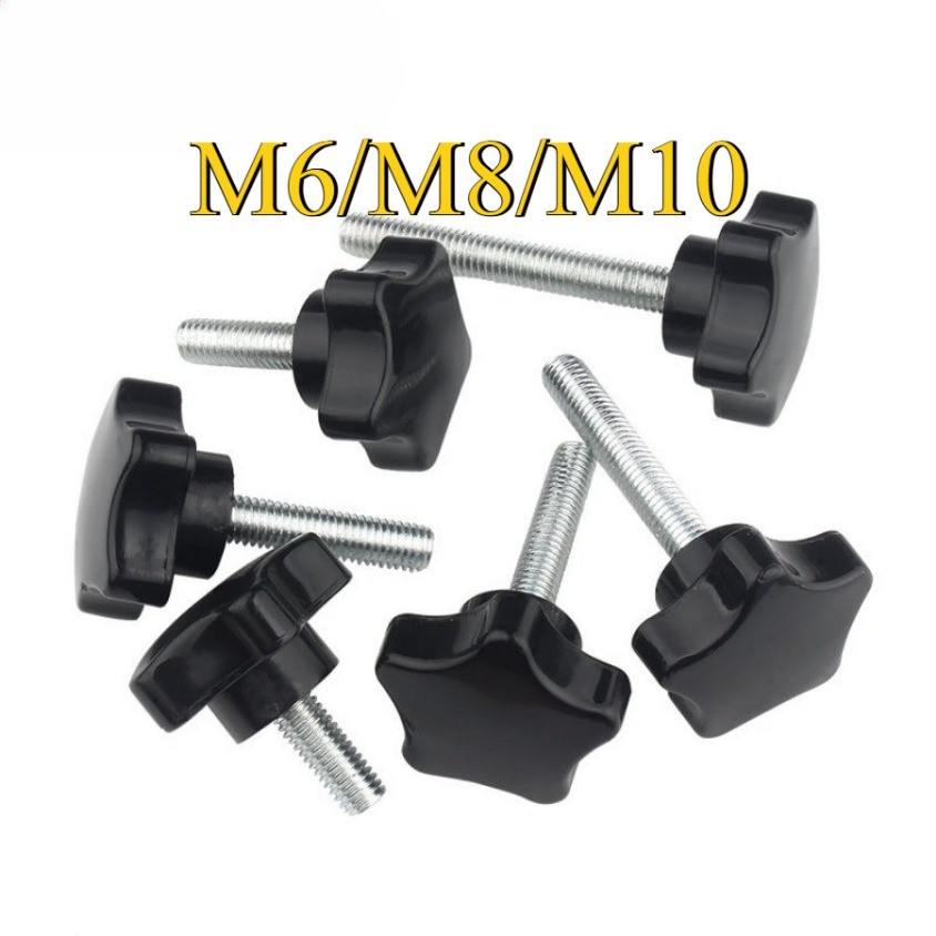 Five-Star Torx Handle Screw M6/M8/M10 Five-Star Glue Wood with Handle ...