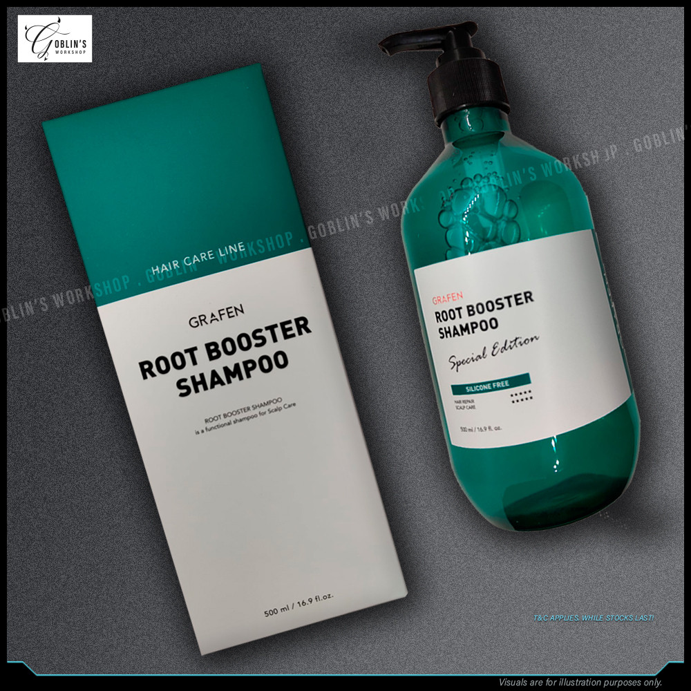 Grafen Root Booster Shampoo 500ml No.1 Anti-Hair Loss Shampoo, 22 Types ...