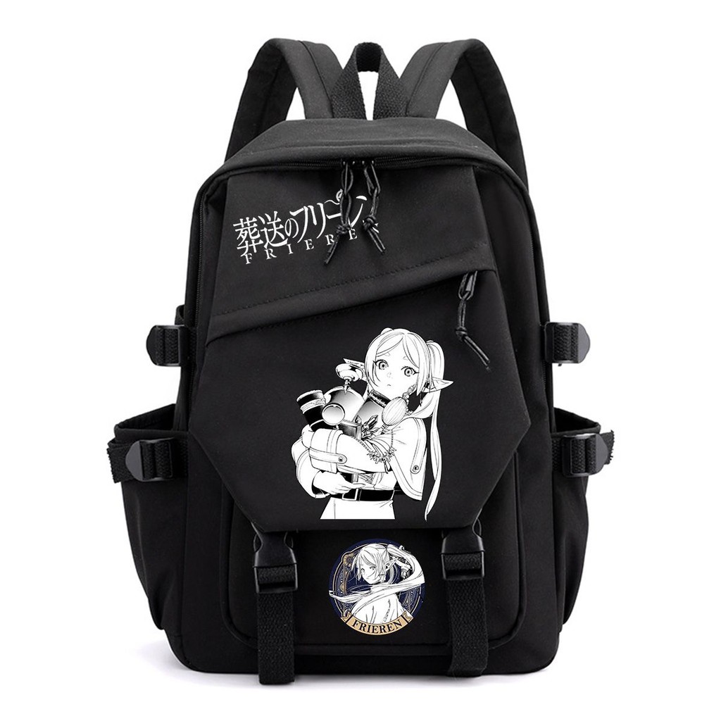 Backpack Frieren: Beyond Journey's End Merchandise Schoolbag Male ...