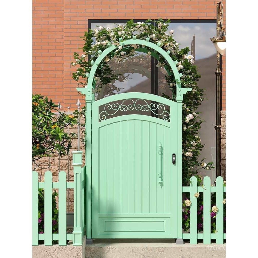 Pergola Garden Gate Community Entrance Gate Rural Self-Built Outdoor ...