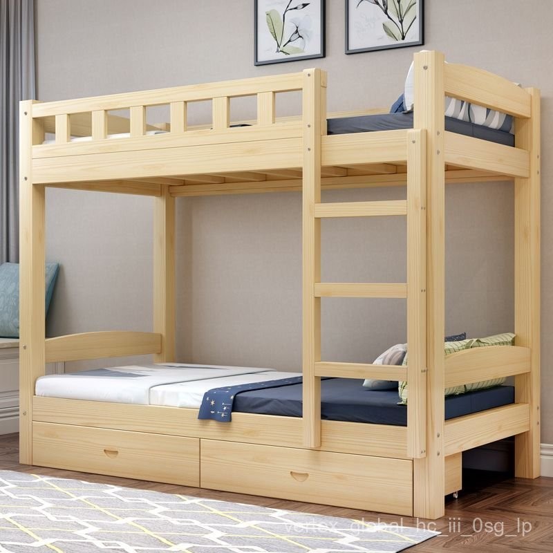 Children's Bed Double Bed High and Low Bed Parent-Child Bed Multi ...