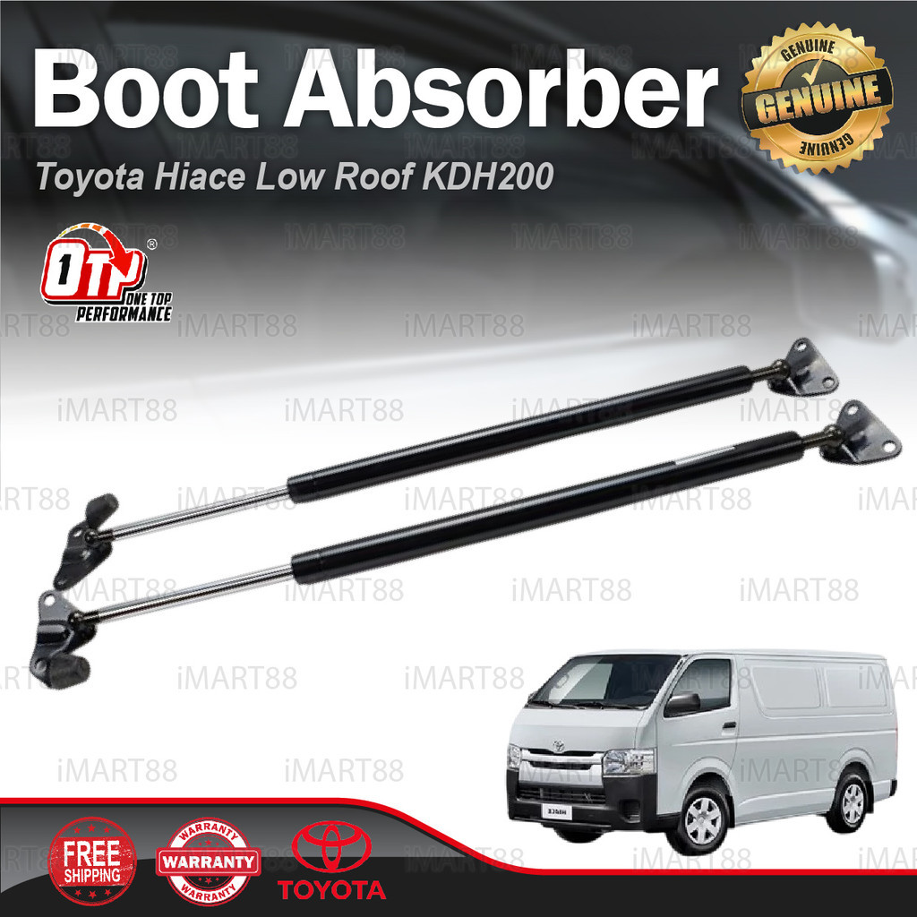 Toyota Hiace KDH200 Rear Bonnet Damper Boot Absorber Tailgate Rear ...