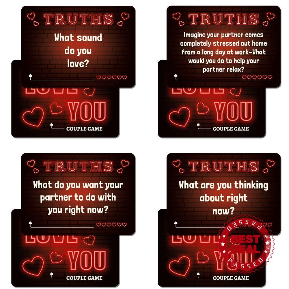 Neon Lights Love Heart Love You Couple Warm Up Interactive Adventure ...
