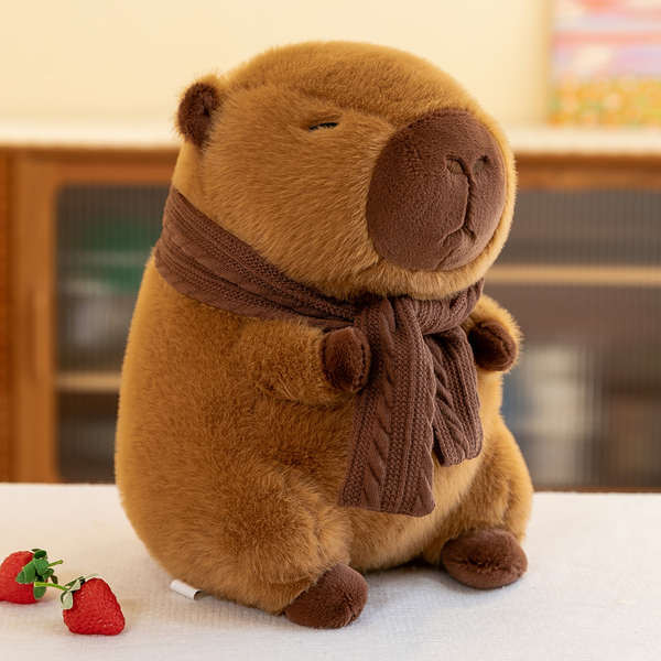 capybara plush capybara Cute Capy Bala Capybara Doll Capi Barla Doll ...