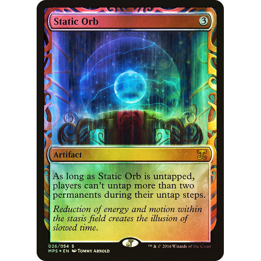 MTG PlayTest cards - Static Orb (Artifact) | Shopee Singapore
