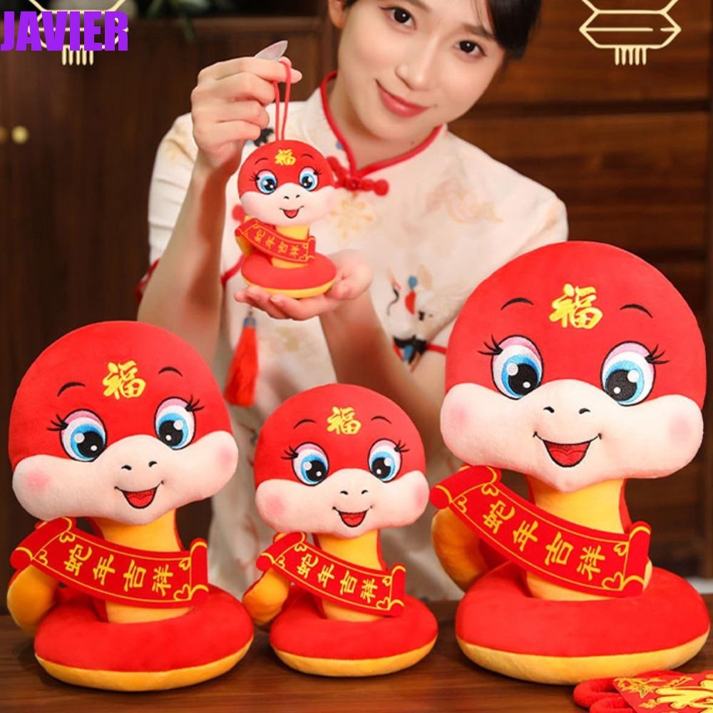 JAVIER 2025 Snake Year Plush Toy, Happy New Year Good Wishes Snake Year ...