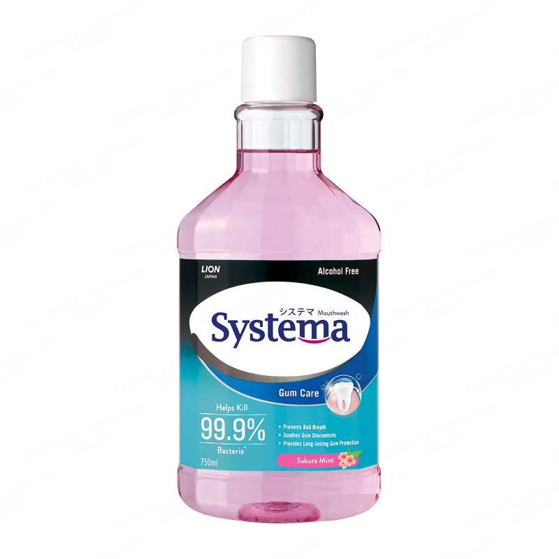 Systema Gum Care Sakura Mint Mouthwash 750ml | Shopee Singapore