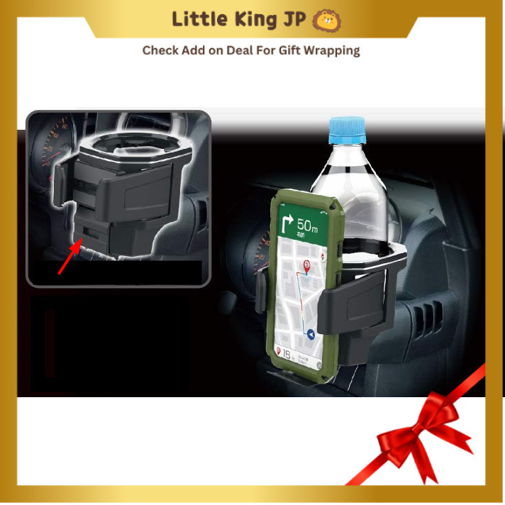 Seiko Sangyo Vehicle-specific Product Jimny-specific EXEA Drink Holder EE-224 JB64/JB74-only ...