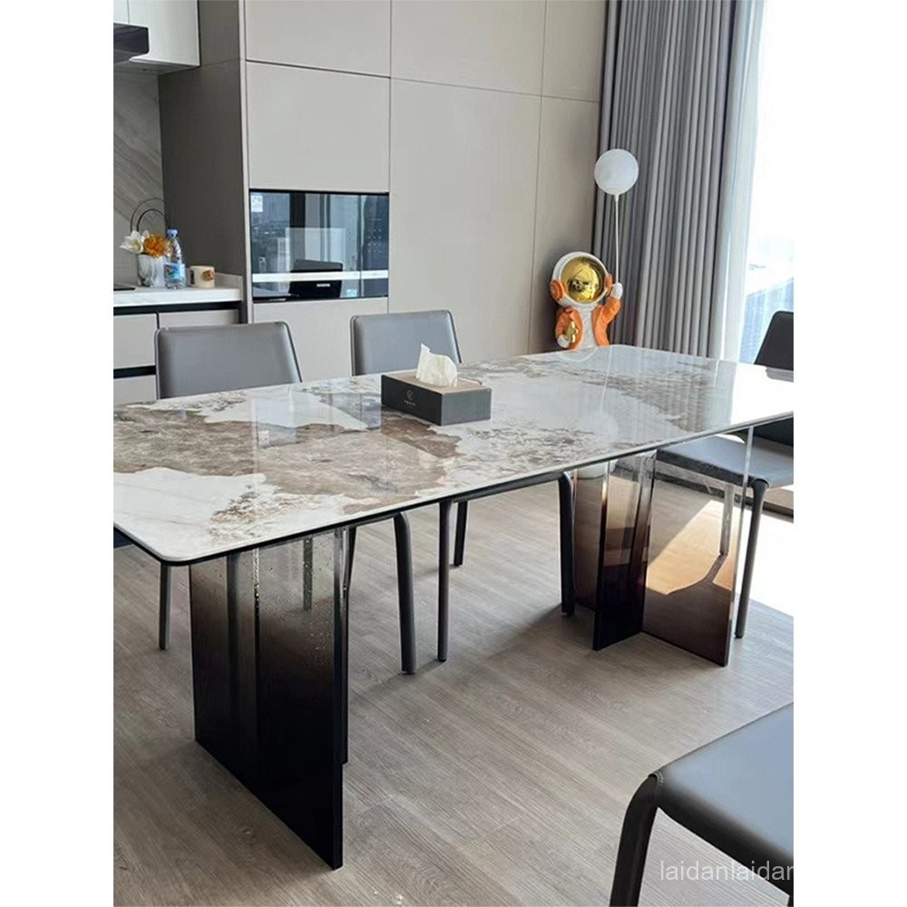 Gradient Color Acrylic Table Legs Custom Transparent Dining Table Legs ...
