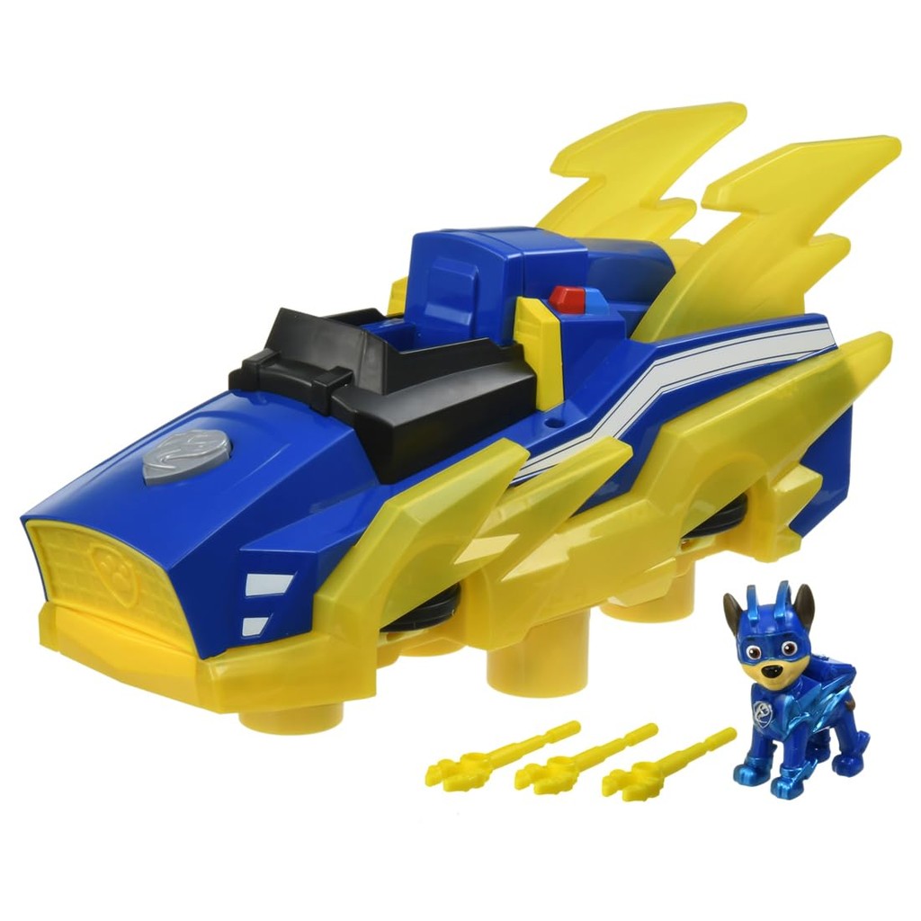Paw Patrol DX Transformation Vehicle Chase Mighty Police Car (Charge Up ...