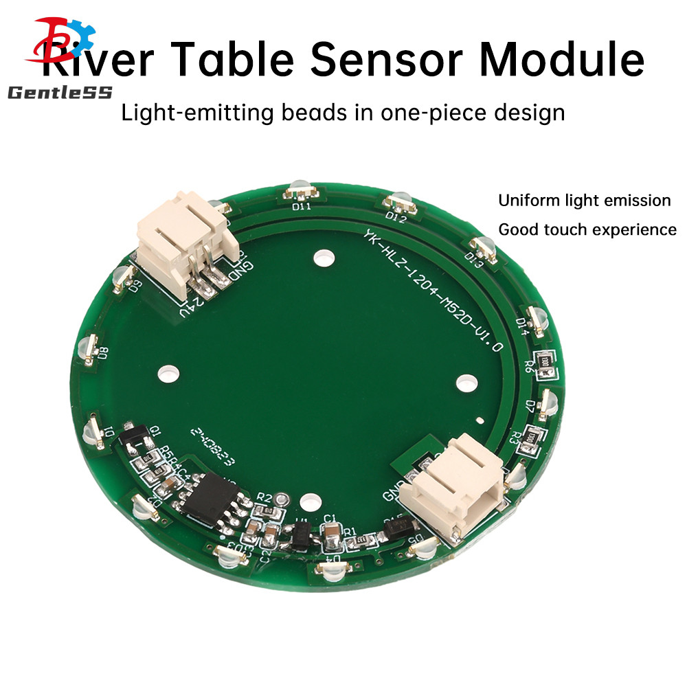 River Table Sensor Touch Switch LED Light Emitting Module Light ...