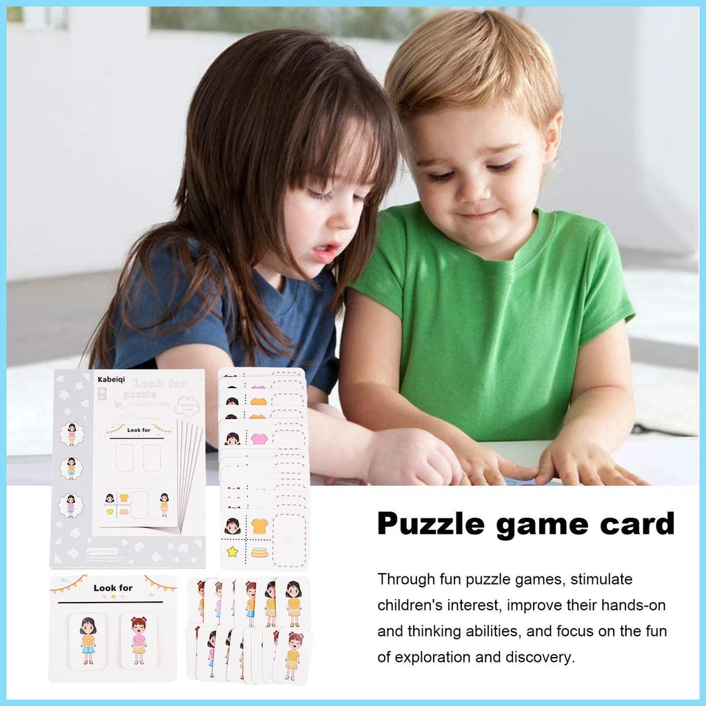 Matching Game Cards for Kids Fun and Realistic Matching Game Cards Maze ...