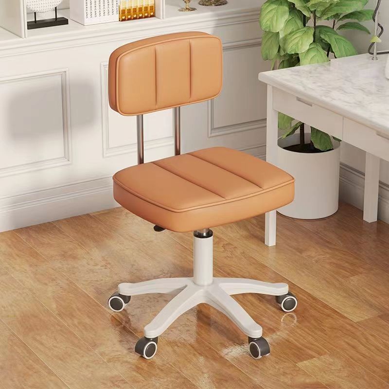 M-6/Backrest Chair Home round Stool Beauty Salon Special Stool Pulley ...