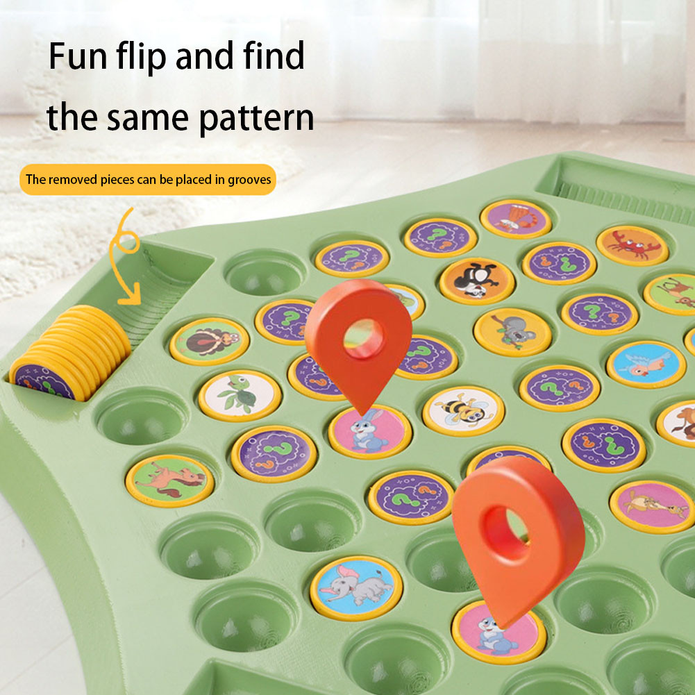 Flip Chess Memory Chess Game Learning Memory Matching Chess Game ...