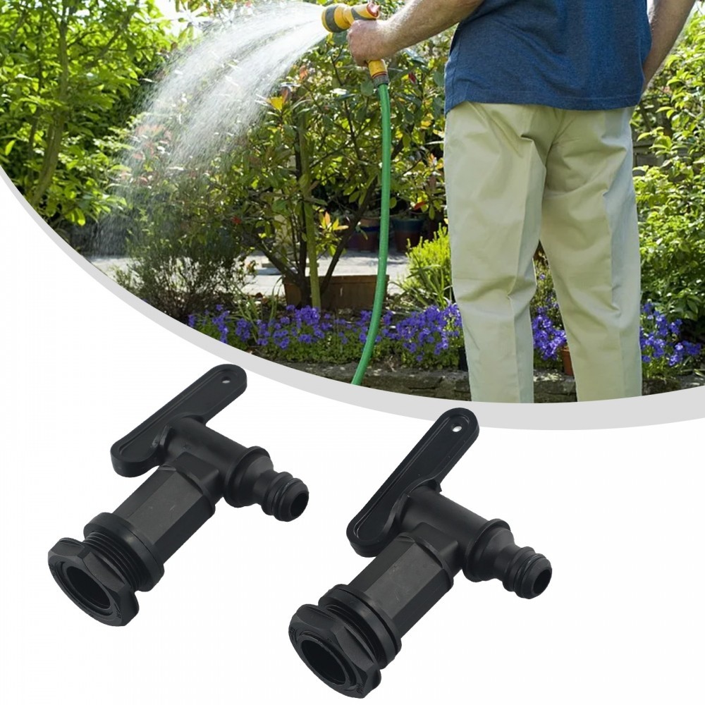 Convenient Garden Water Barrel Spout Tap for Rain Barrel Water Tank ...