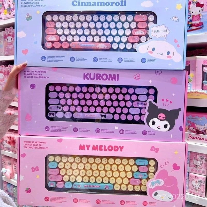Sanrio MINISO Sanrio Notebook MINISO Keyboard My Melody Cinnamoroll ...
