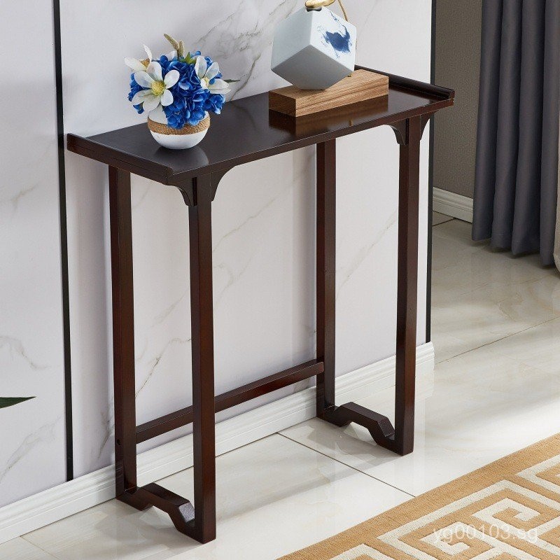 Altar Luxury Hallway Chinese Style Table Zen Solid Wood Cabinet Table ...