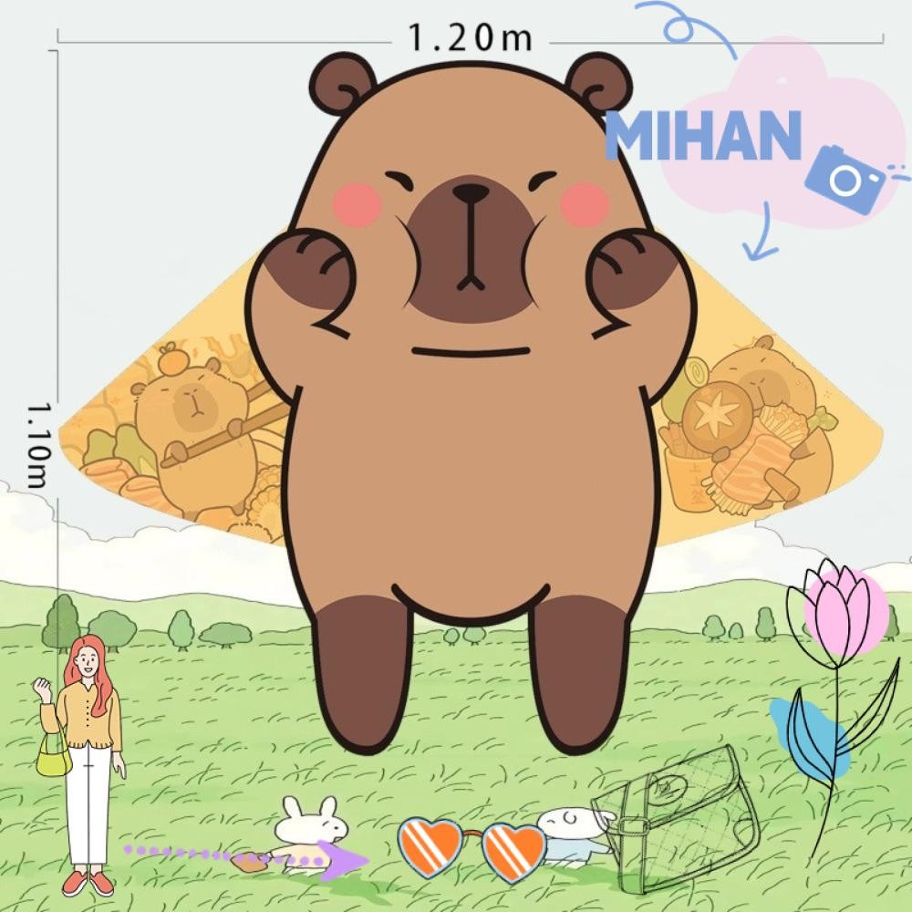 MH Children's Kite, Capybara Kuromi Cartoon Triangle Kites, Triangle ...