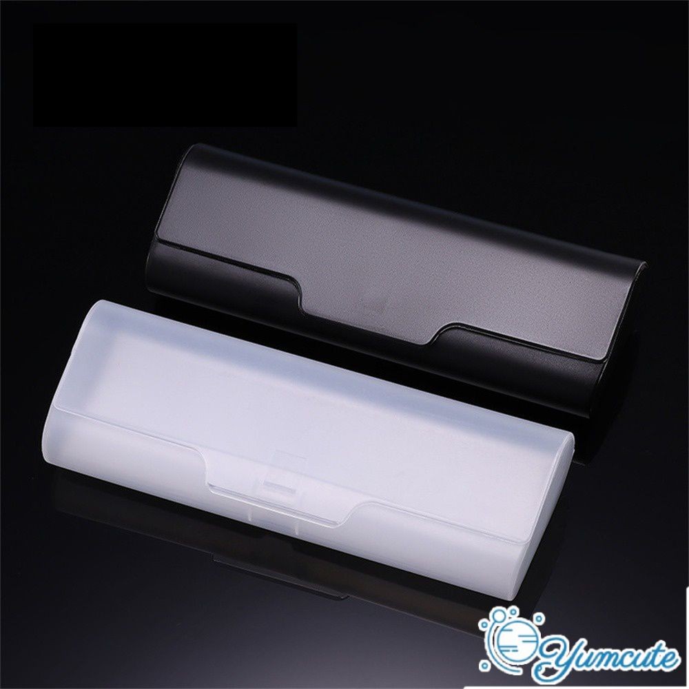 Frosted Plastic Transparent Glasses Case Simple Lightweight Sunglasse ...