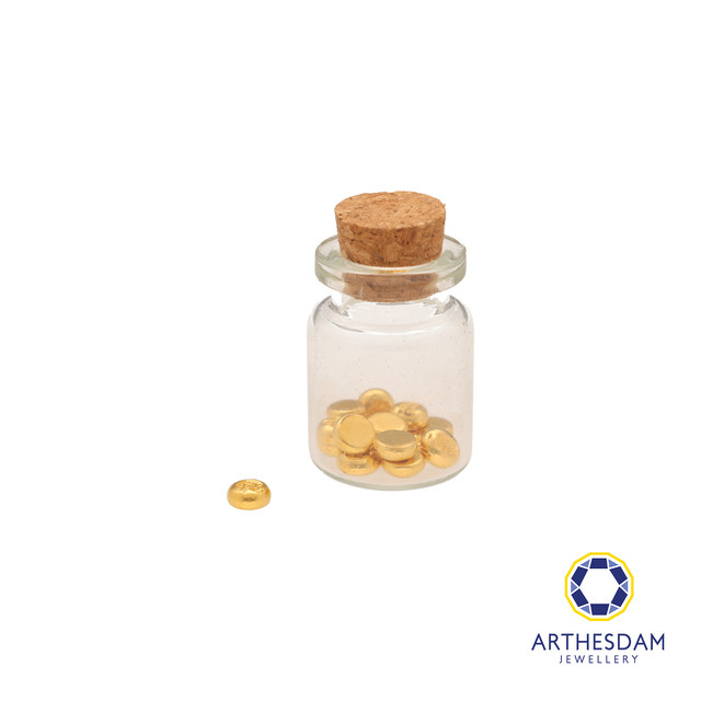 Arthesdam Jewellery 999 Gold Prosperity Mini Bean | Shopee Singapore