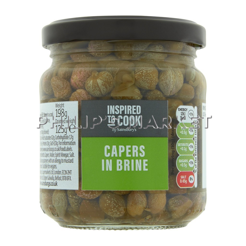 Sainsbury's Capucine Capers 125g | Shopee Singapore