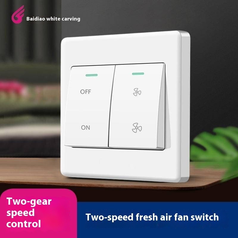 Two-speed Switch New Air System Dedicated One-Way Flowing Fan Pipe Fan ...