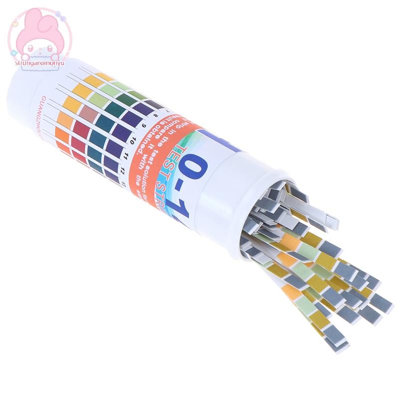 strongaromonyu 150 Strips Bottled PH Test Strip Full Range 0-14 pH ...