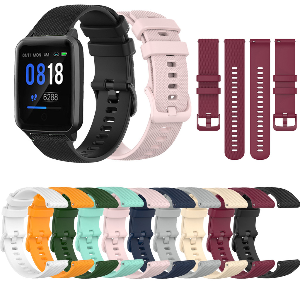 Silicone Watch Band Strap For AXTRO Fit3/AXTRO Fit4/Actxa Tempo 4C/Actxa Tempo 5C Fit 3 4 ...