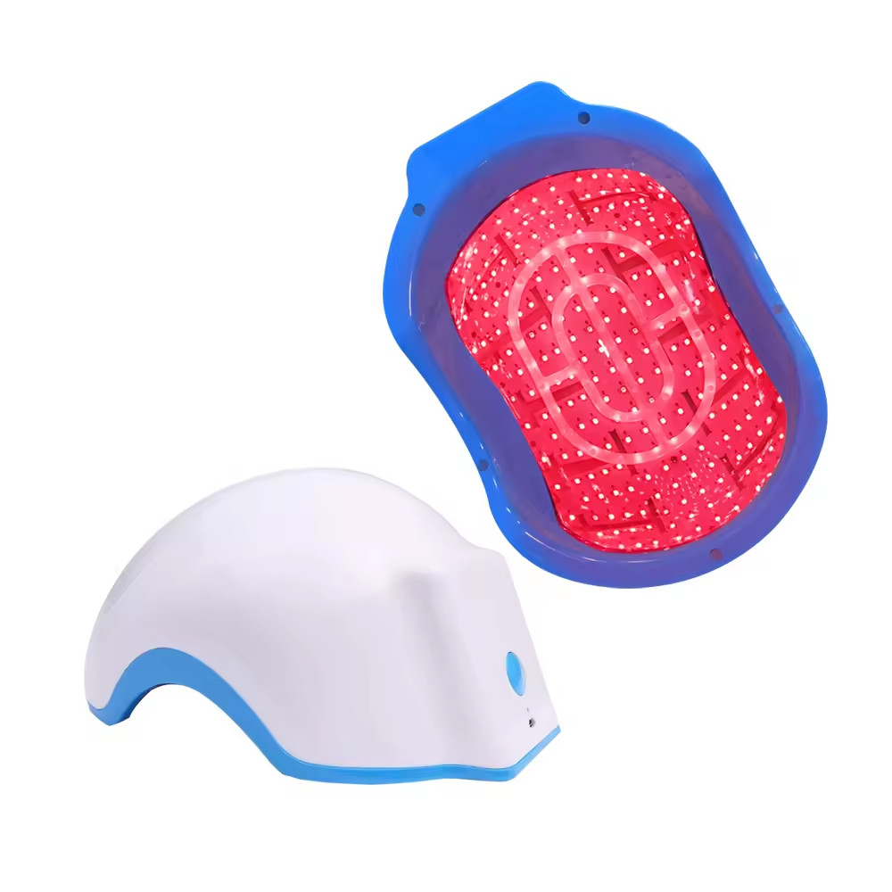 272 Diodes Medical Grade Red light Low Level Laser Therapy Helmet ...