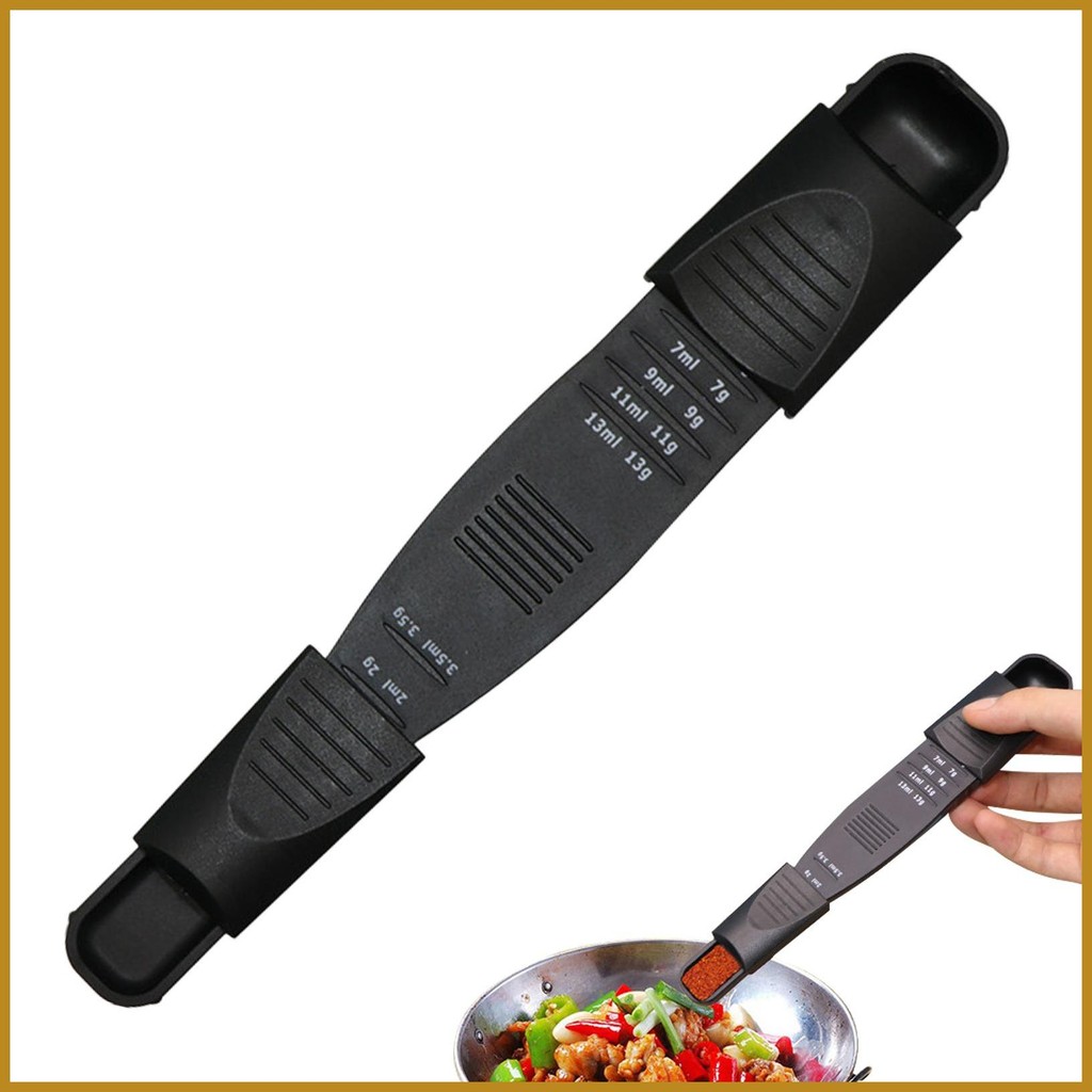 Adjustable Measuring Spoon Chef Spoon Measuring Scoops Dishwasher Safe ...