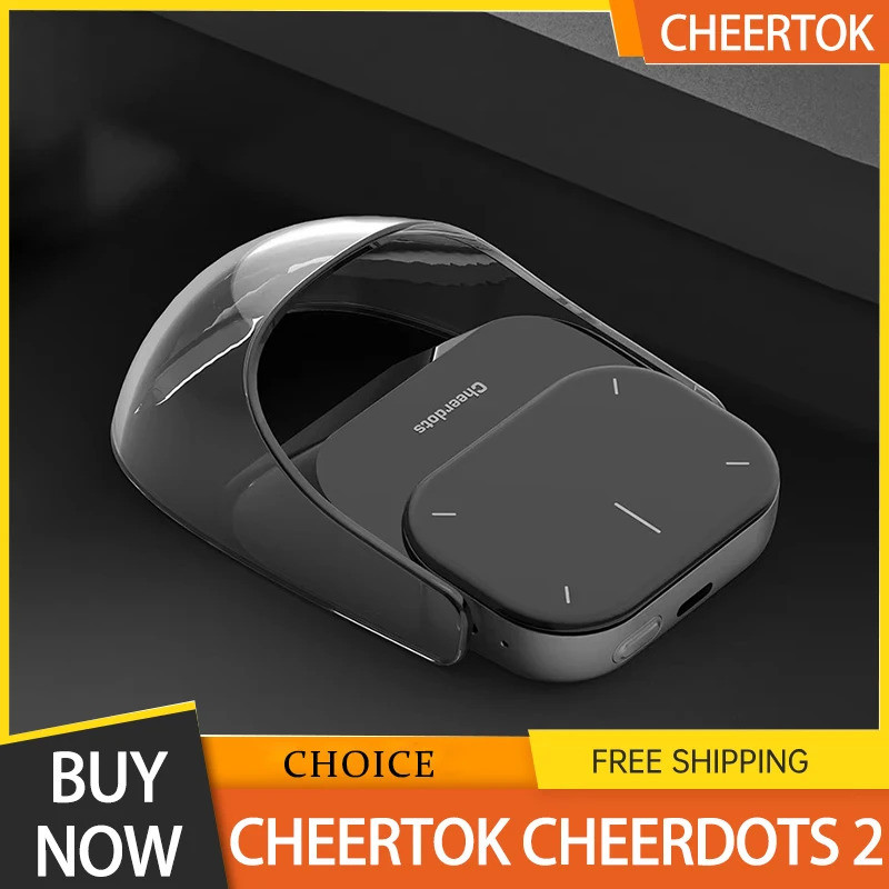 🔥CheerTok Cheerdots 2 Wireless Touchpad All-in-one Pocket Aioe AI Recording ChatGPT Enabled Moe ...