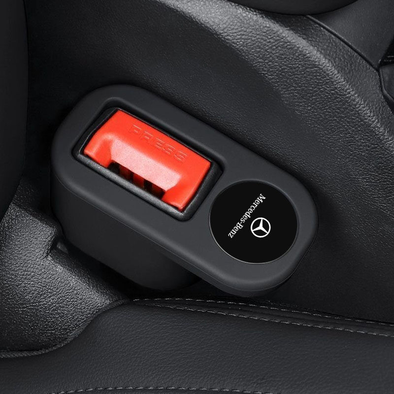 Car Seat Belt Socket Protector Silicone Protection Seat Belt Fixed ...