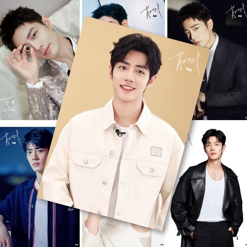 Xiao Zhan Poster Big Zhang Star Merchandise Signature Photo High-Value ...