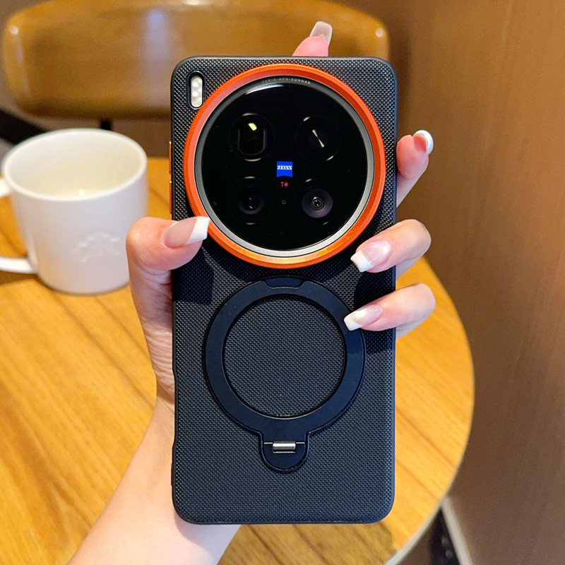 For Vivo X200 Ultra X200S X100 Phone Case Magnetic Suction Rotating Bracket Holder for VIVO X200 ...