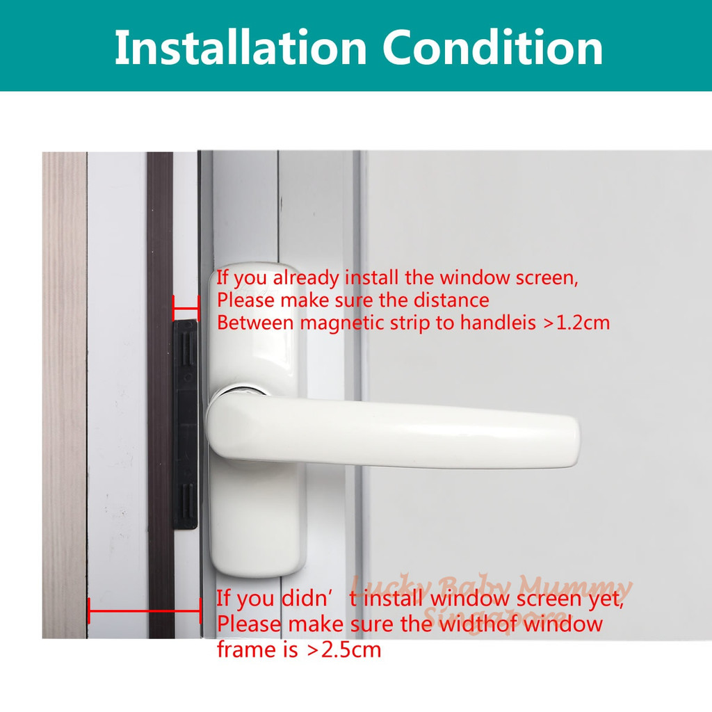 (NEW DESIGN) DIY Magnetic Window Screen With Small Opening Window ...