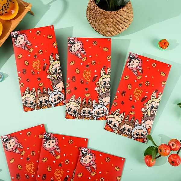 labubu red packet red packet 2025 2025 Year of the Snake New Snake New ...