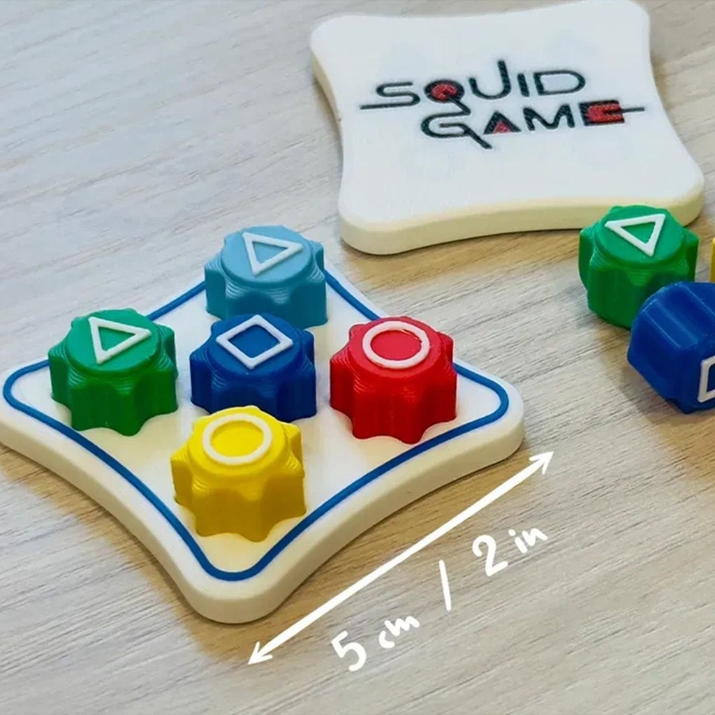 Squid Game 2 Gonggi Korea Game Folk Table Interactive Pebble Game Fun ...