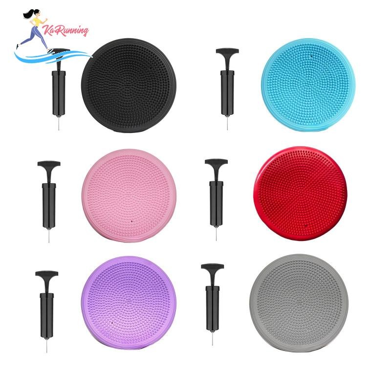 [Whweight] Wobble Stability Board for Exercise Inflatable Balance Disc ...