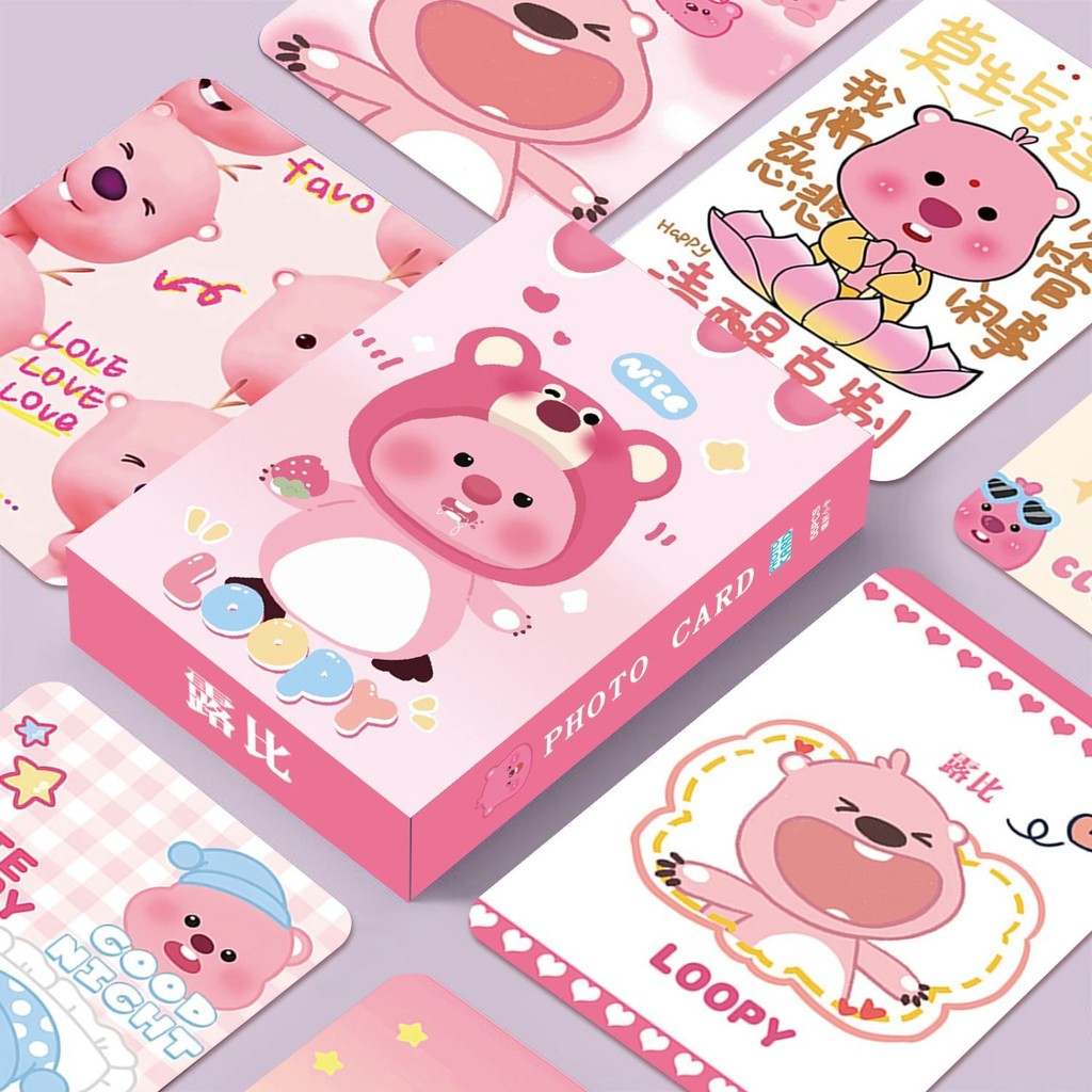 Little Beaver loopy Laser Photocard Cute Ruby Merchandise Self-Printing ...