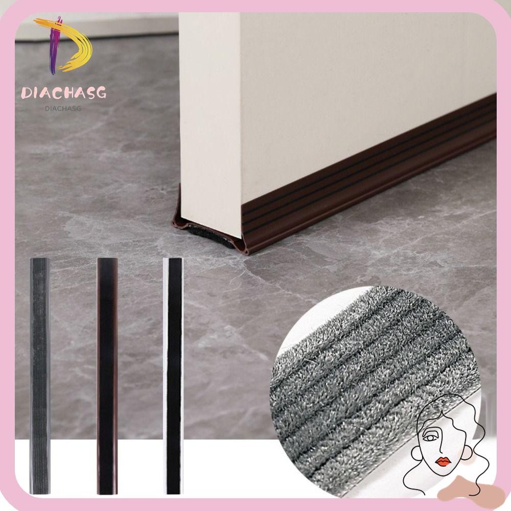 DIACHASG Door Bottom Sealing Strip, Soundproof Self-adhesive Draught ...